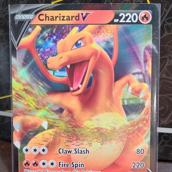 Pokemon | Toys | Charizard V Darkness Ablaze 9189 Holo Ultra Rare ...